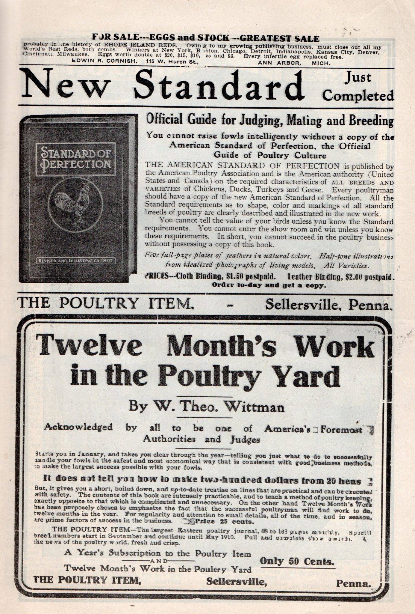APA Celebrates 150 Years - Backyard Poultry
